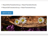 React Inline Transition Group Reactscript