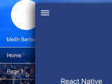 React Native Scaling Drawer Reactscript