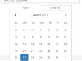 Modern Date Range Picker Component React Tailwindcss Datepicker