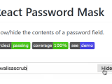 React Password Mask Component Reactscript