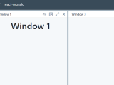 React Tiling Window Manager React Mosaic Reactscript