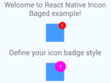 React Native Icon Badge Component Reactscript