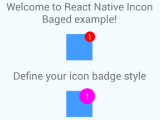 React Native Icon Badge Component Reactscript