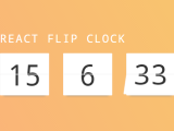 React Flip Clock Reactscript