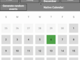 React Native Material Calendar Reactscript