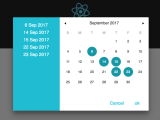 Modern Date Range Picker Component React Tailwindcss Datepicker