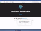 React Simple Popover Component Reactscript