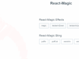 Magic Animations For React Components React Magic Reactscript