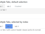 React Bootstrap 4 Tabs Component Reactscript