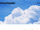 Sticky Header Component For React Js Reactscript