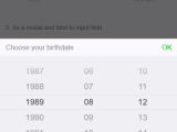 Ios Style Select Control Component React Mobile Picker Reactscript