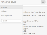 React Bootstrap Off Canvas Navigation Reactscript