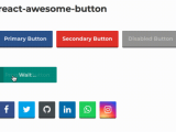 Create 3d Ui Buttons In React Reactawesomebutton Reactscript