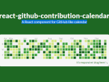 Github Like Heatmap Calendar For React Reactscript