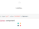 React Core Loading Spinner Component Reactscript