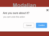 Simple React Modal Component Modalian Reactscript