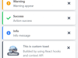 Pure React Native Toast Component Reactscript