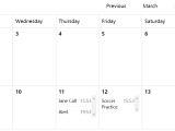 Responsive Flexible Event Calendar For React Reactscript