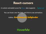 Custom Cursor In React Custom React Cursor Reactscript