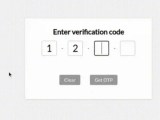 Custom Number Pin Code Input Component Digitinputs React Reactscript