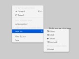 Dynamic Os Style Menu Component Library React Frame Contextmenu