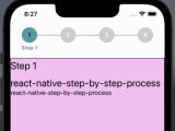 Minimal Stepper Component For React Native Reactscript