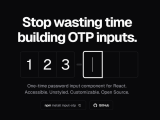 Accessible Unstyled One Time Passcode Input For React Reactscript