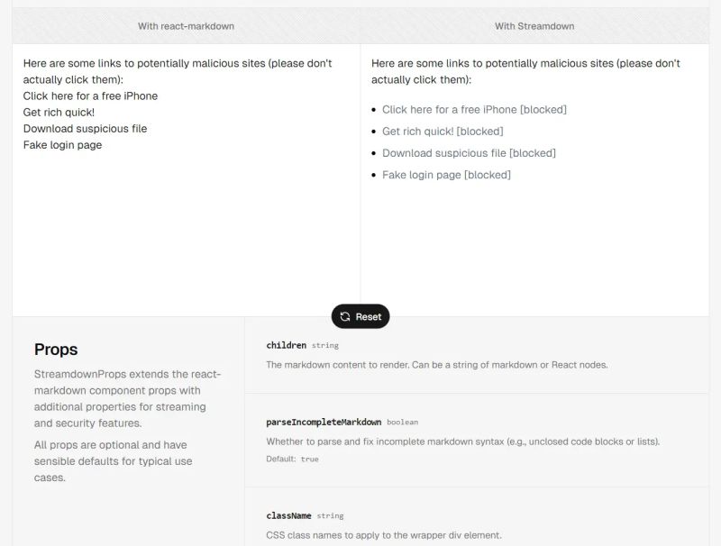 Render Streaming Ai Markdown With Streamdown Reactscript - Premium Ocean Illustration Gallery - Retina