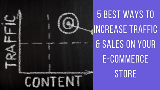 5 Best Ways to Increase Traffic & Sales on Your E-commerce Store - The ...