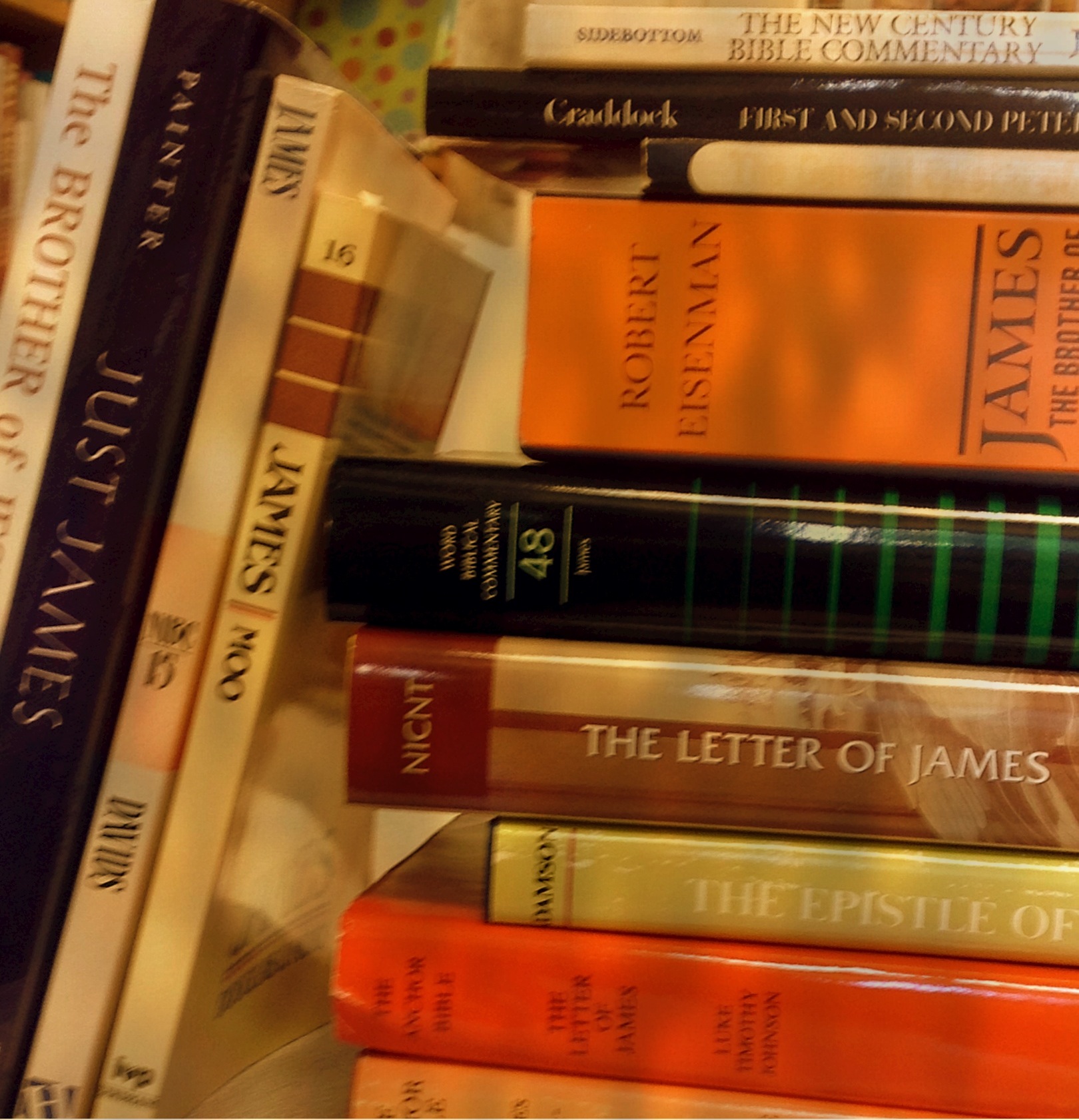 Top Five James Commentaries - Reading Acts