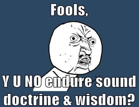 2 Timothy 4:3 - Enduring Sound Doctrine - Reading Acts