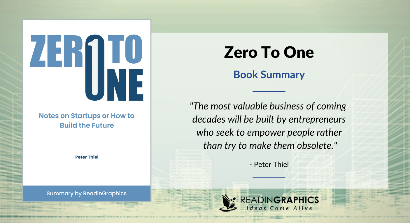 Book Summary - Zero to One (Peter Thiel)