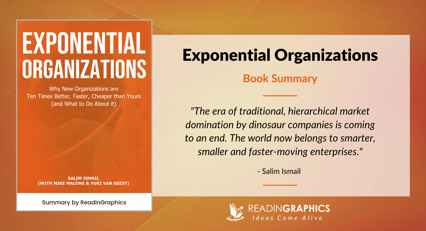 Book Summary - Exponential Organizations (Salim Ismail)