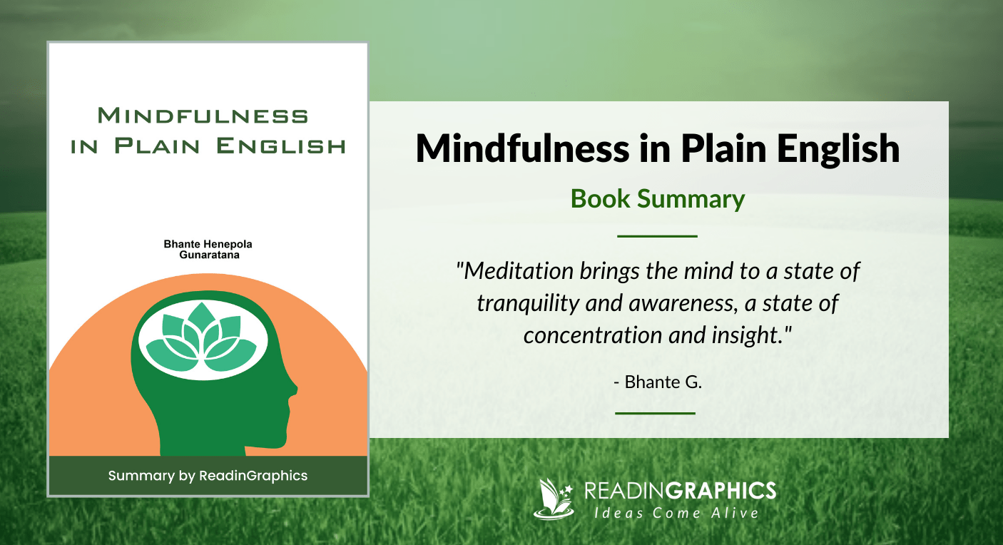 Book Summary - Mindfulness in Plain English (Bhante G)