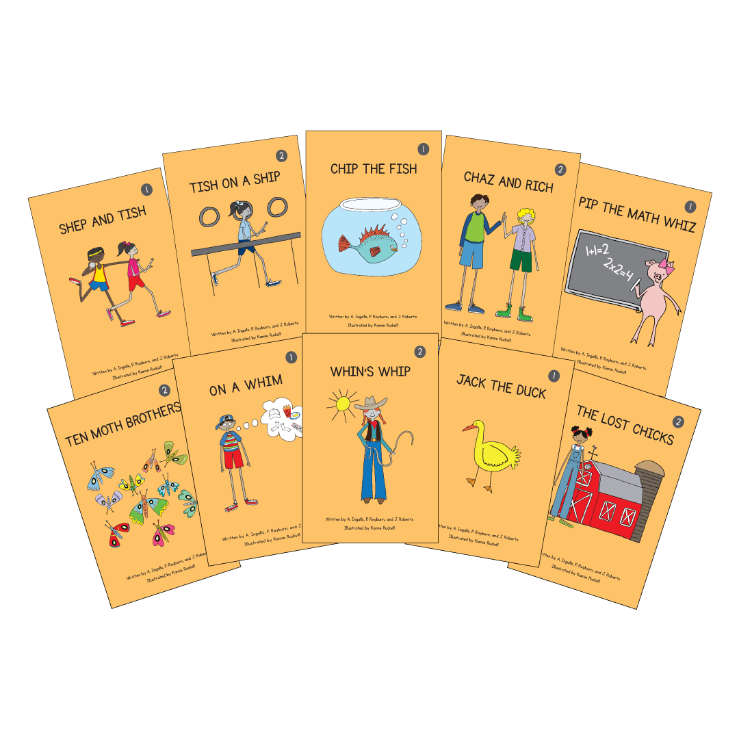 Decodable Readers Digraphs - Set 2 - Ready Reader Decodables