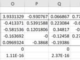 Complex Eigenvalues Vectors Real Statistics Using Excel