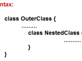 Nested Classes In Java