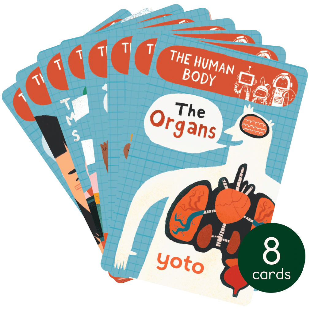 Yoto story cards bundle - brain bots the human body - Real Mum Reviews