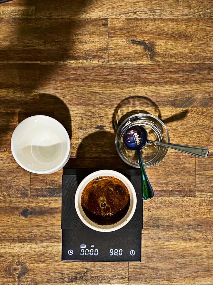 Cupping coffee – Rebel Alliance Roasters