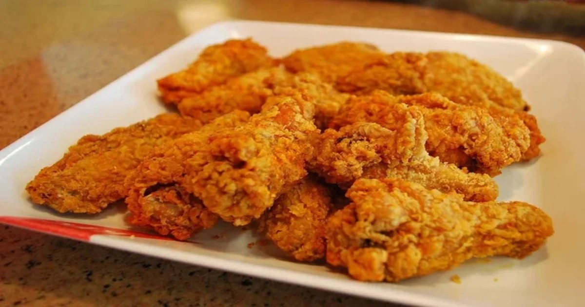 Muslo de pollo frito fácil de hacer