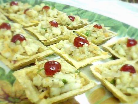 Pear Canapes | Sam's Recipes