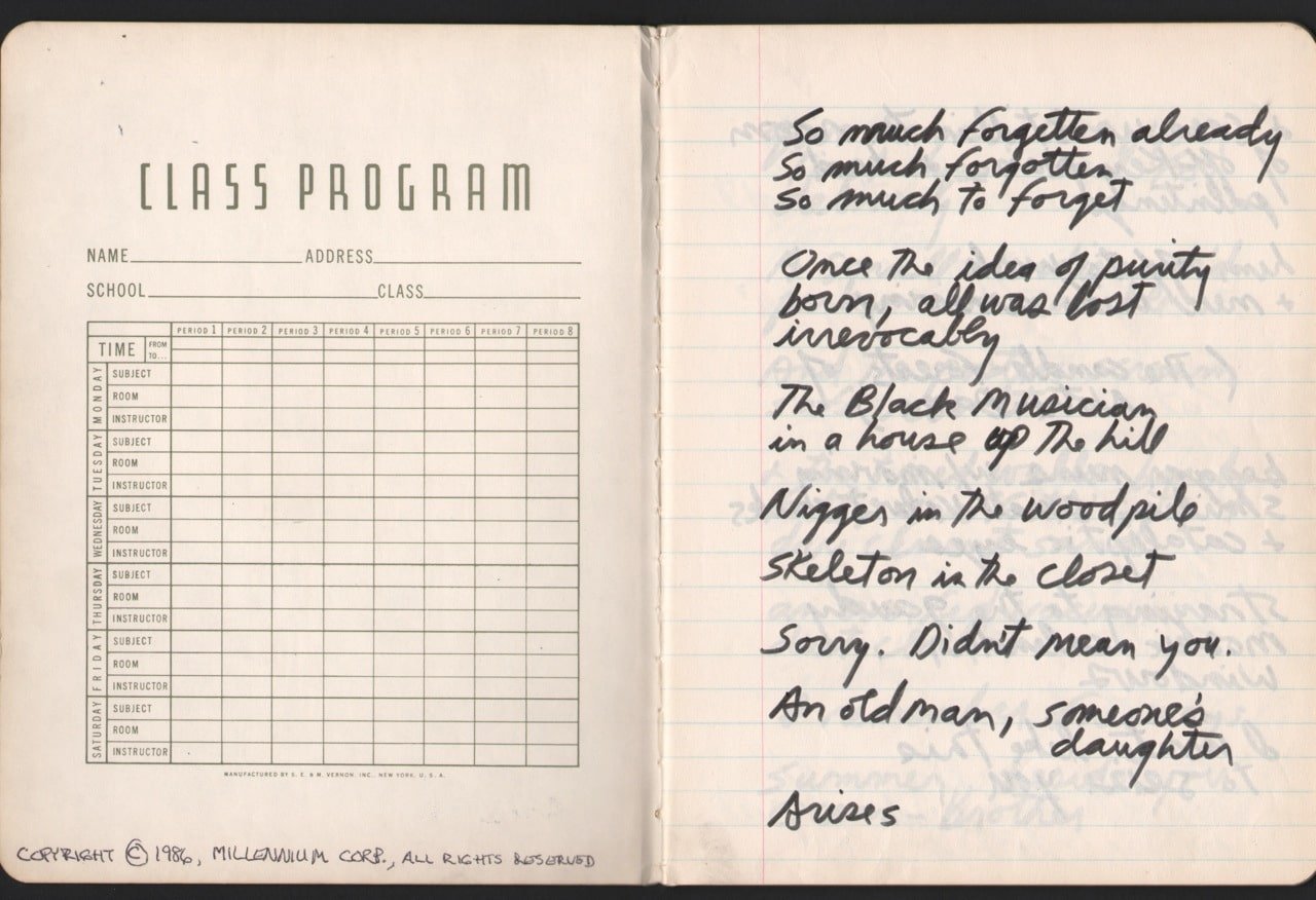 Jim Morrison – 1971 “Paris Journal” Manuscript / Notebook, With Letters ...