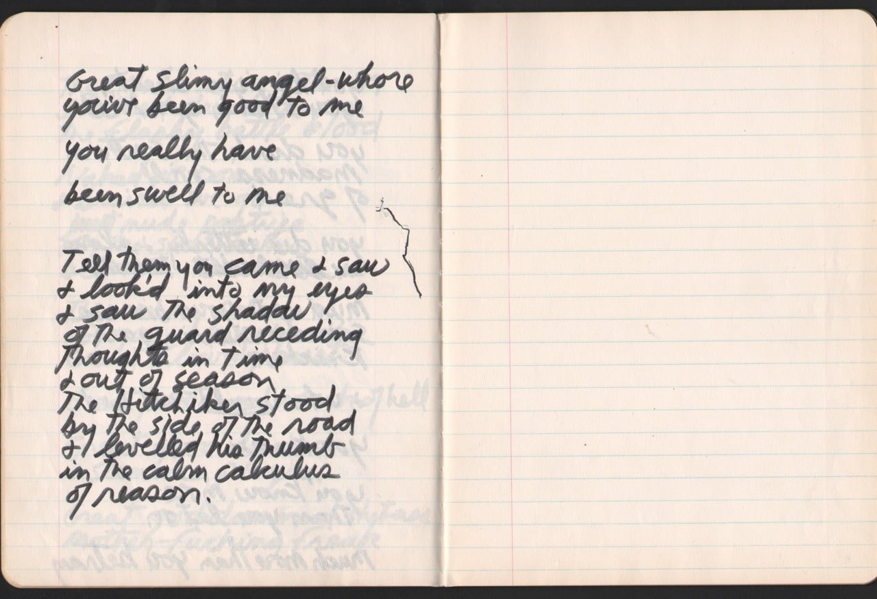 Jim Morrison – 1971 “Paris Journal” Manuscript / Notebook, With Letters ...