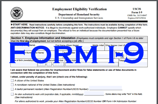 Navigating I-9 Form Exceptions: Understanding Requirements for ...