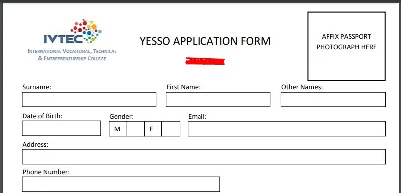 YESSO Application Form 2023/2024 is Out – Register Here