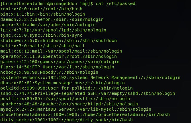 HackTheBox – Armageddon Writeup – Red-Orbita