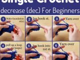 How To Single Crochet Decrease Sc2tog Tutorial For Novices Red
