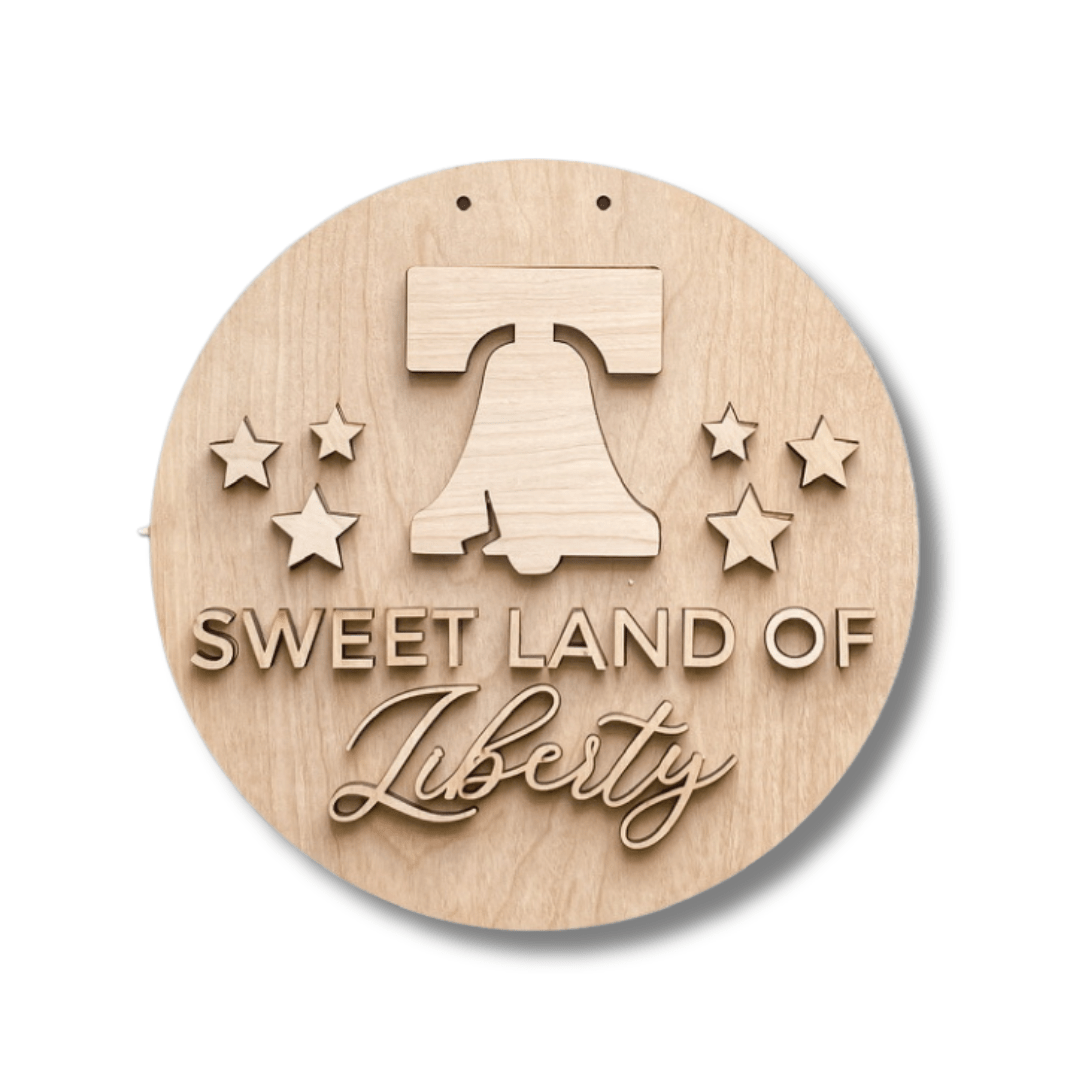 Liberty Bell Sign DIY Kit | 10" Round - Redbyrd Designs