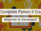 Reddit Comments On The Complete Python 3 Course Udemy Course Reddemy